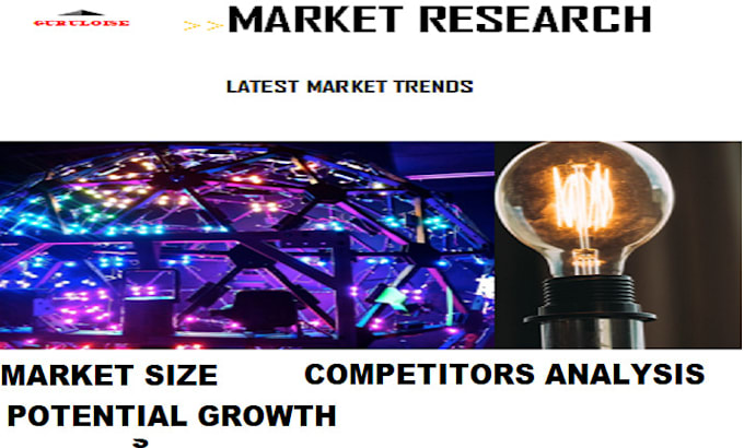 Conduct a thorough market research analysis by Guruloise | Fiverr