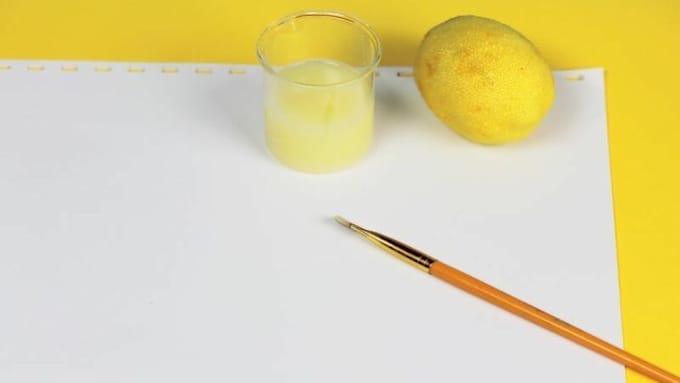 Write a custom invisible ink lemon juice letter and mail it by ...