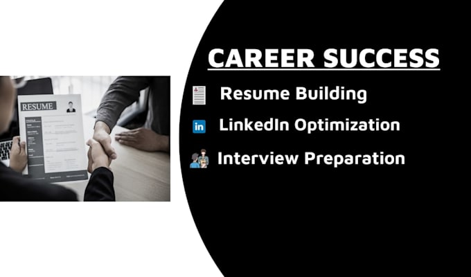 Build your resume, optimize your linkedin and prepare for interview by Arvinjassal | Fiverr