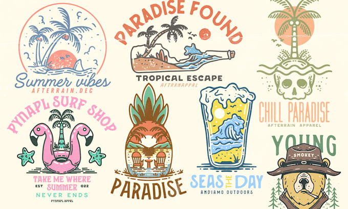 Create monoline design and illustration for your brand by Mightypejes ...