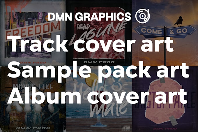 Make track cover art, album cover art, sample pack cover art by Dmn ...