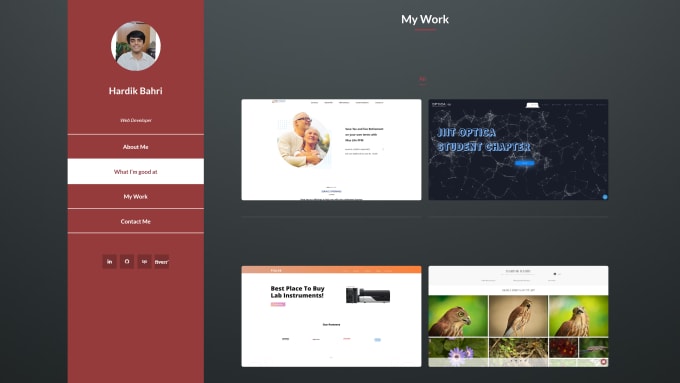 Create a dynamic website in html, css, js and django or php by ...