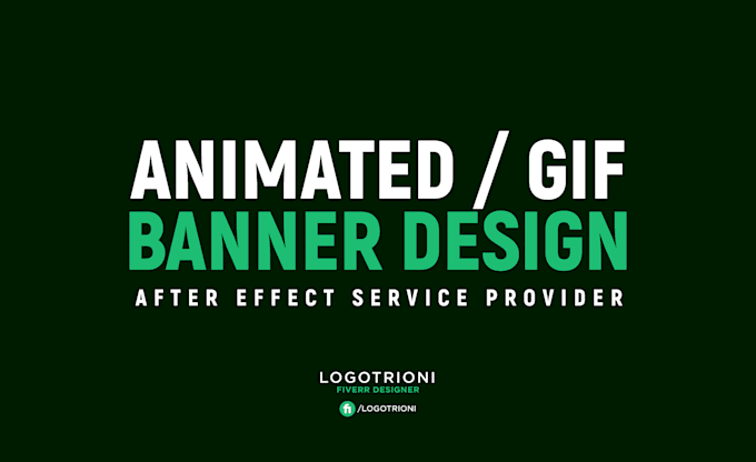 Create animated gif display ads and web banner design by Logotrioni ...