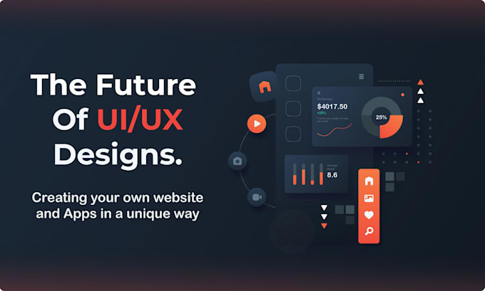 Provide creative and futuristic ui ux designs with prototypes by Usman ...
