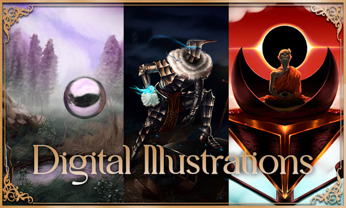 Do an awesome and unique concept art or illustration for you by Jocourt ...