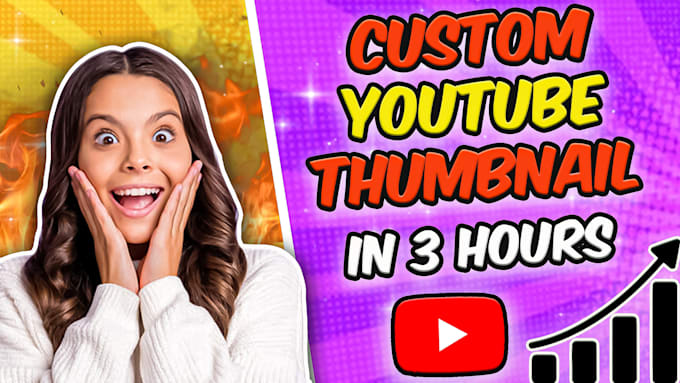 Design appealing youtube thumbnail in 3 hours by Graphicoartist | Fiverr