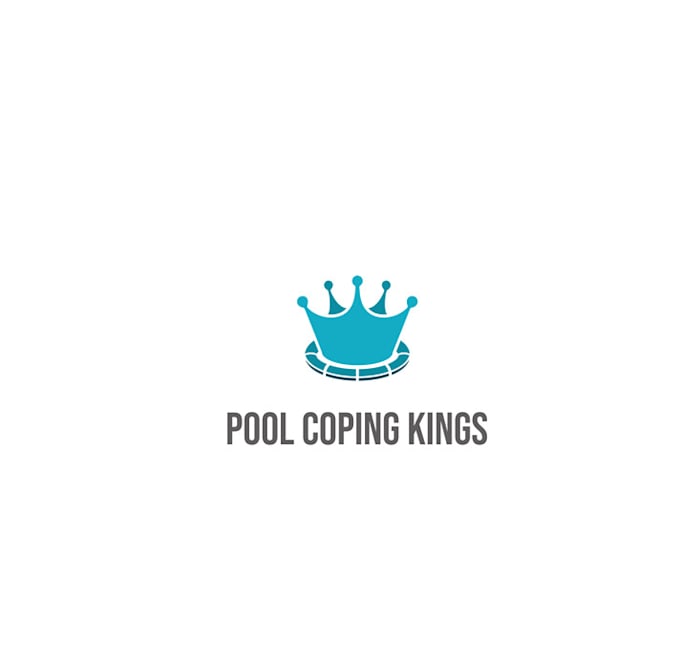 Design pool coping kings logo by Frances_graver | Fiverr