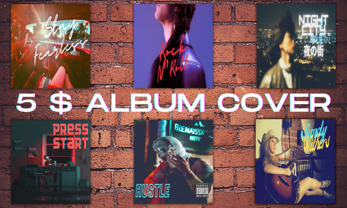 Do the best single and album cover design in any music style by ...