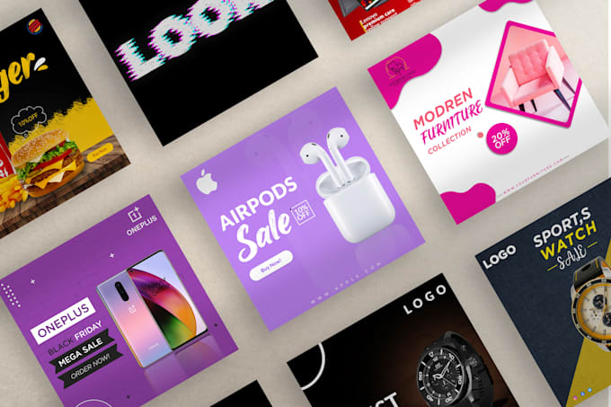 Create social media post design for any social platform by Wajahatdk ...