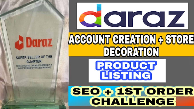 Be your daraz store va virtual assistant hunting to ranking by ...