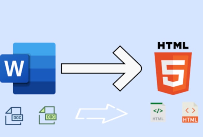 Convert word docx to html by Mmaurice_256 | Fiverr
