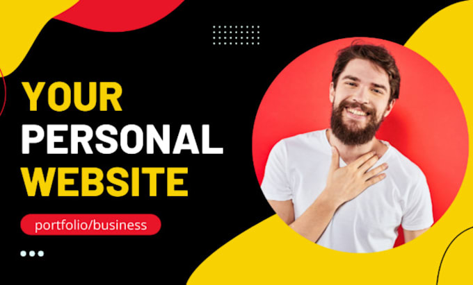 Create modern personal portfolio website or business website by ...