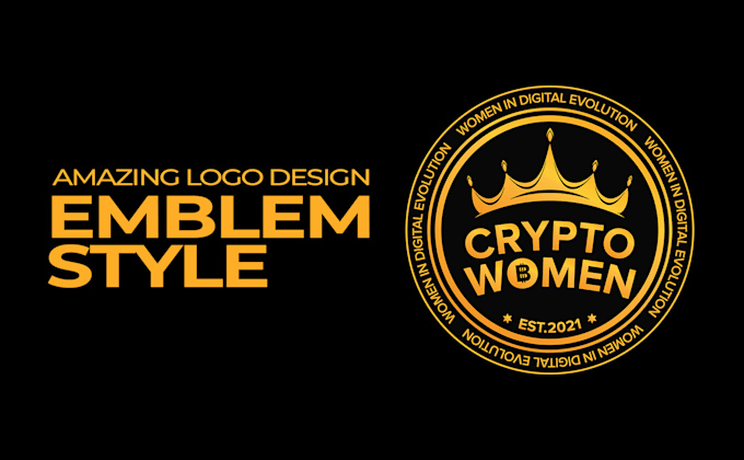 Design an amazing emblem style logo for you by Designstrivecs | Fiverr
