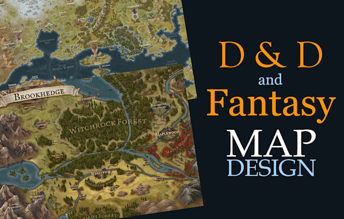 Create dnd and fantasy map designs by Renonuwan | Fiverr