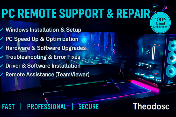 Help you build, upgrade, optimize, or repair your pc by Theodosc | Fiverr
