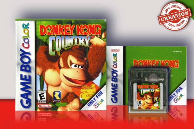 Design a gameboy color game cover by Marlontabacco | Fiverr