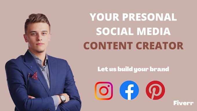 Be your social media content creator as well as growth helper by ...