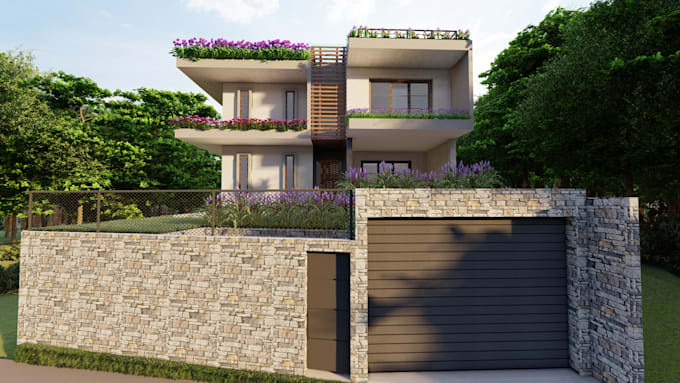 Create an excellent 3d modeling home design by Markersever | Fiverr