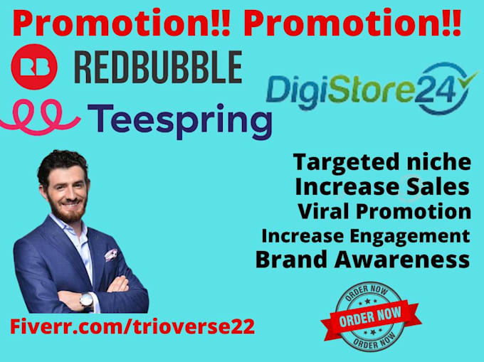 Promote clickbank affiliate link digistore teespring hotmart redbubble promotion by Trioverse22 ...