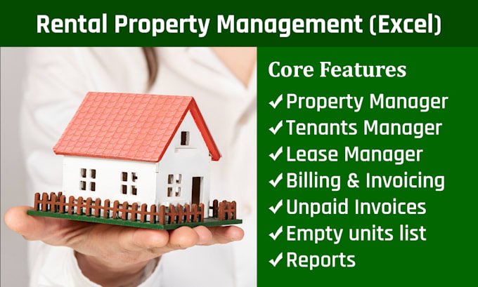 Create excel rental property management system by Saleheabdallah | Fiverr