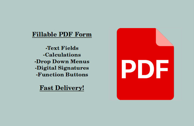 Convert your existing pdf file into a fillable pdf form by ...
