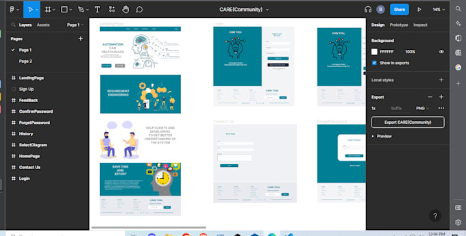 Convert figma design to nextjs and react web app by Baqirnaqvi99 | Fiverr