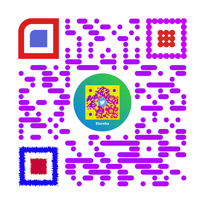 Create a stylish qr code with your logo,photo professional by ...