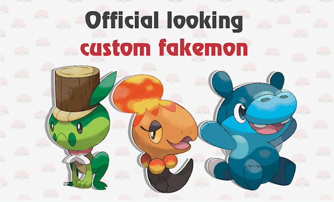 Draw your fakemon in the official pokemon art style by The_galar_guy ...