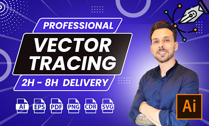 Manual vector tracing for any image by adobe illustrator by ...