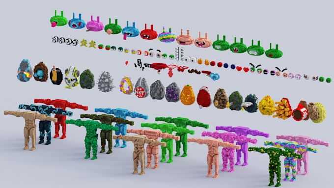 Make custom nft art for you to use 1k 3k 10k by Mangolango | Fiverr