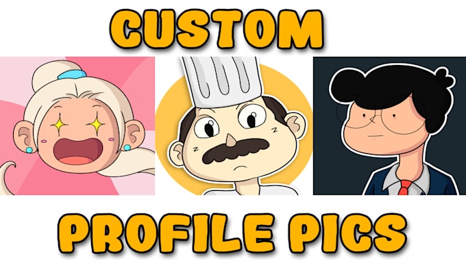 Make you a custom drawn profile picture by Mayaver | Fiverr