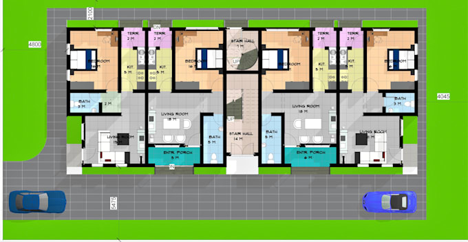 Be your architect for house plan, and 2d floor plan by Architect_chriz ...