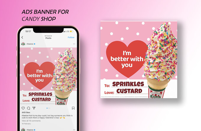 Design amazing instagram and facebook post graphics by Nenastyanet | Fiverr