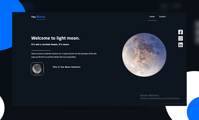 Build your own professional website with html and css by Nkgamers | Fiverr