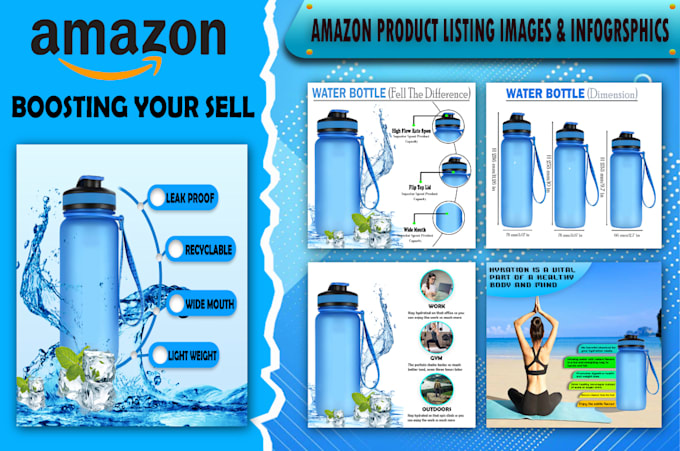 Design amazon product infographic and product listing by Sabbirh92 | Fiverr