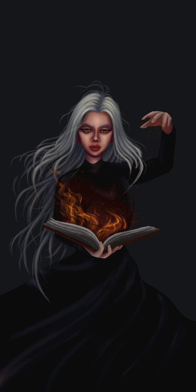 Draw unique dnd character card, oc, concept art, portrait by Dina ...