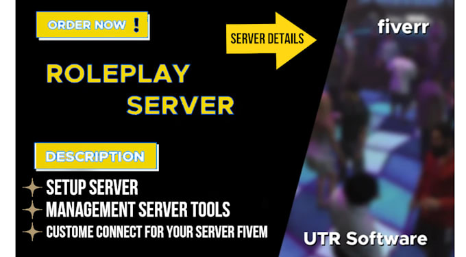 Create a fivem server qbus or esx with a new premium scripts by Ammarharrak | Fiverr
