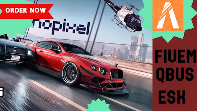 Create a fivem server qbus and esx with a premium script by Ammarharrak | Fiverr