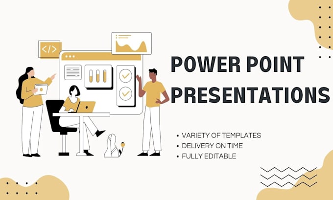 Make your power point presentation according to what you want or ...