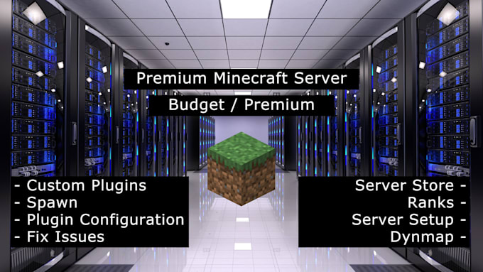 Make a good minecraft server for you by Klaidasbuisness | Fiverr