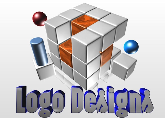 Create a colorful, creative, or professional 3d logo for you by ...