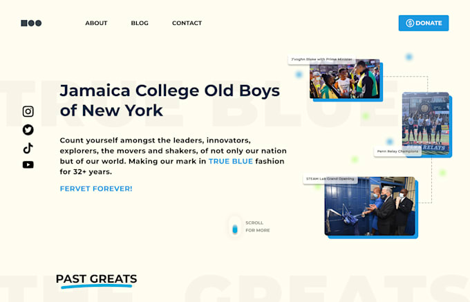 Design a modern single page webpage in figma with excellent ui by ...