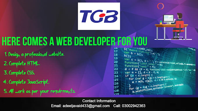 Create responsive website in html css and javascript by Adeeljavaidpro ...
