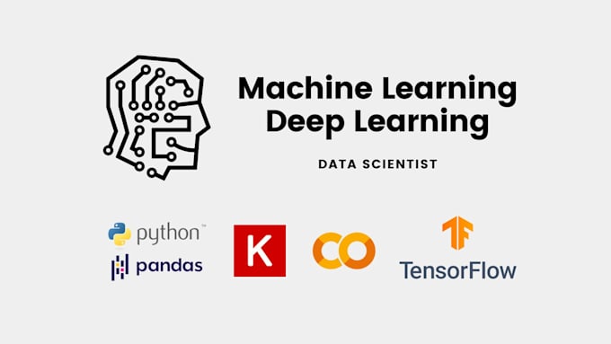 Do machine learning and deep learning projects using python by ...