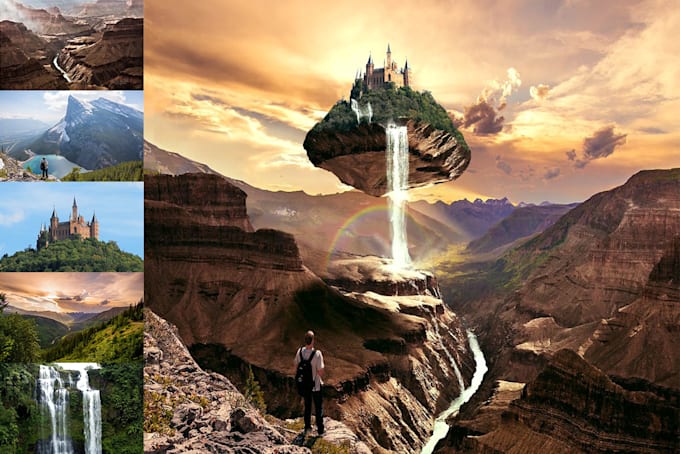 Do realistic photo manipulation, any photoshop job by Izelyucel | Fiverr