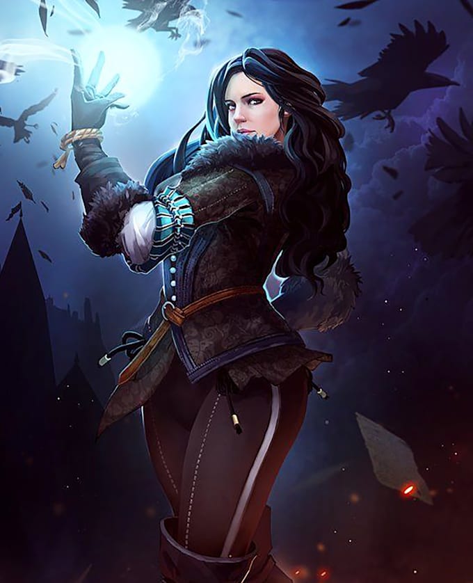 Do fantasy character art and dnd party character art by Bombastsen | Fiverr