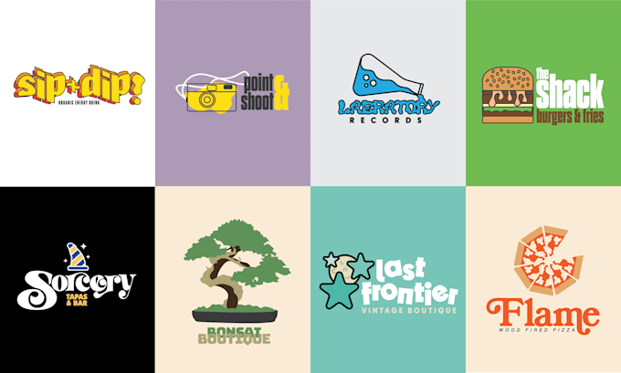 Design a simple, modern logo and combination mark by Jessmays | Fiverr