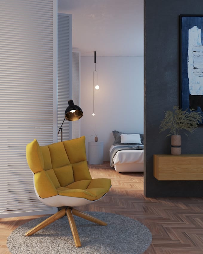 Make a realistic render of your interior space by Javruiz | Fiverr