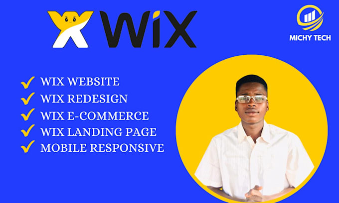 Design wix website and redesign wix website by Michytech | Fiverr