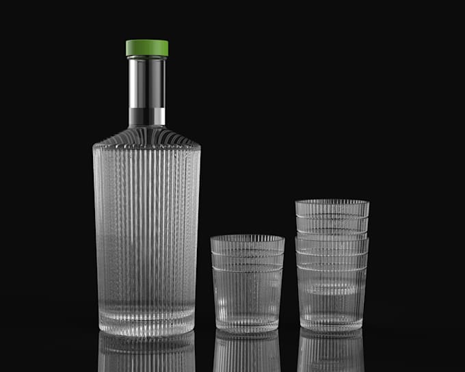 Do bottle animation of glass bottle or plastic bottles by Vishva_cad ...